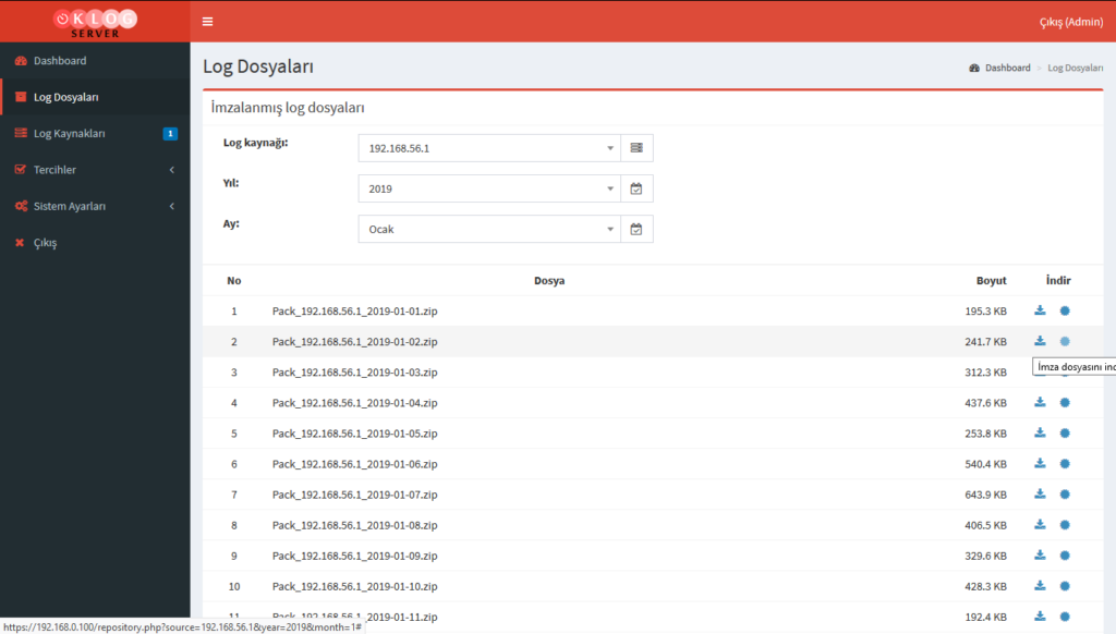 KLog Server – 5651 Loglama Çözümü